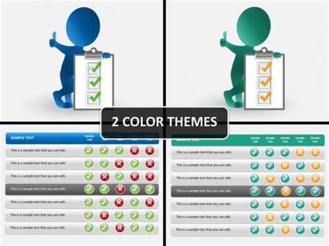 Checklist PowerPoint And Google Slides Template Powerpoint Presentation Templates Powerpoint