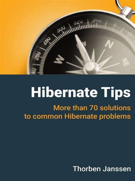 preview hibernate tips more than 70 solutions to common hibernate problems pdf java platform
