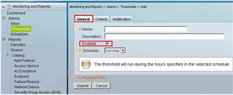 Configuring ACS X To Send Customized Alarms To ACS Admin Cisco Community