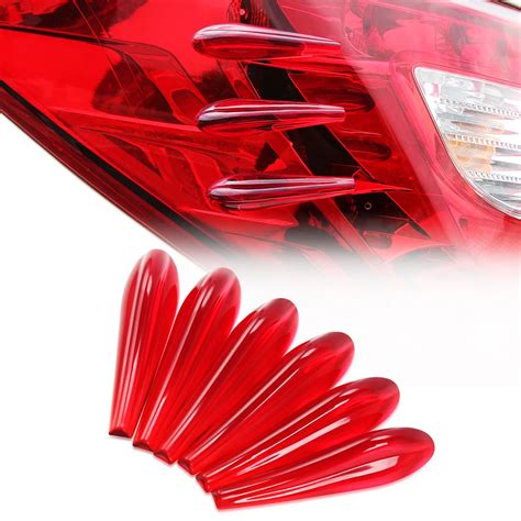 테일 라이트 스티커 충돌 방지 스포일러 범퍼 Opel Seat Leon 5f Volkswagen Golf 7 Ford