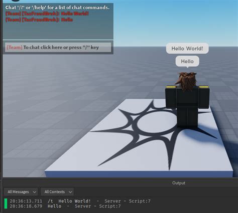 How To Detect Team And Whisper Chats On The Client Scripting Support Developer Forum Roblox
