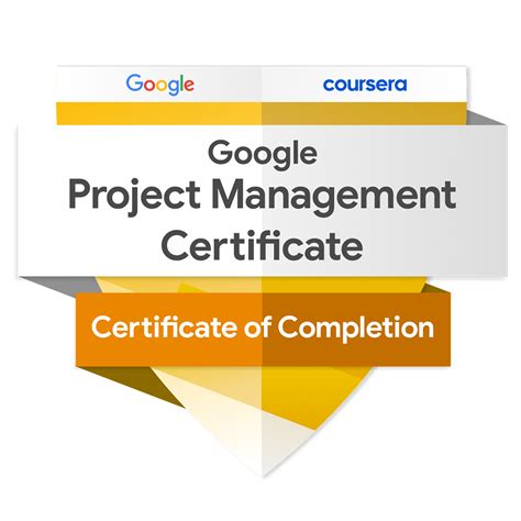 Google Project Management Certificate Credly