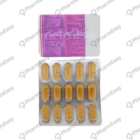 Gluconorm Pg 2mg Forte Strip Of 10 Tablets Uses Side Effects Price