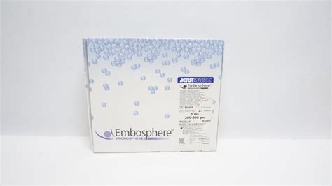 Merit Medical S410gh Embosphere Microspheres 300 500 µm 1ml