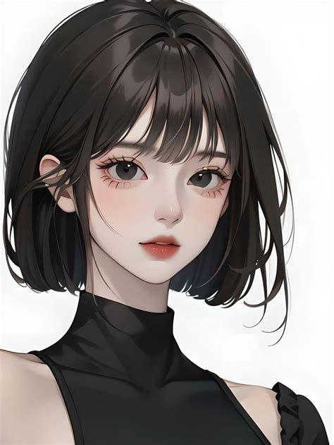 Pin Oleh Zephyree Di Animasi Gadis Seni Digital Gambar Wajah Kartun