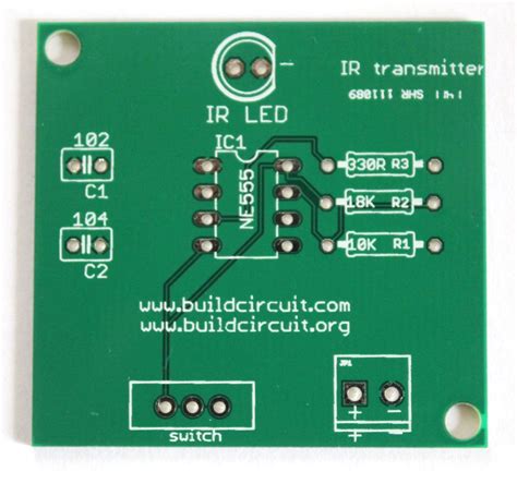 Assembly Instructions For Infrared Transmitter Module Buildcircuit