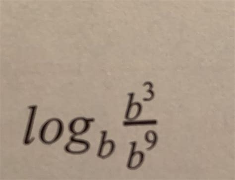 Solved Logbb Chegg Com