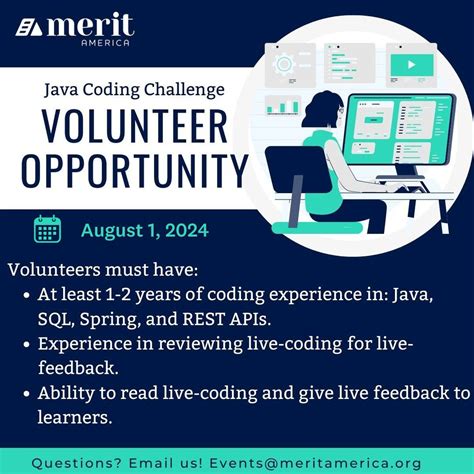 merit america on linkedin do you have coding experience volunteer for a java coding challenge