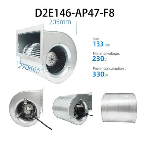 Ebmpap D2e146 Ap47 F8 D2e146 Ap47 B8 230vac 300w Large Air Volume Cooling Fan Ebay