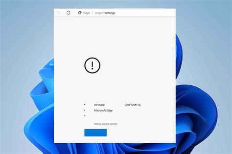 Fix Statusaccessdenied On Microsoft Edge
