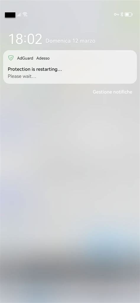 Adguard Protection Randomly Restarts While Using The Phone Security Breach Problem · Issue