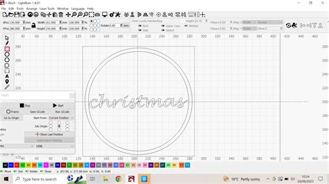 Combine Text To Outline Shape LightBurn Software Questions