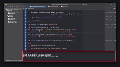 Using An Object Detection Machine Learning Model In Swift Playgrounds