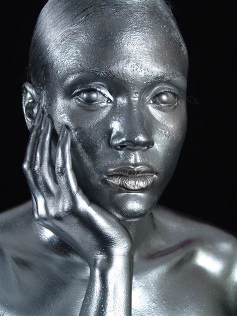 Pin By Leah On Why Is Everything Chrome Body Painting Body Art