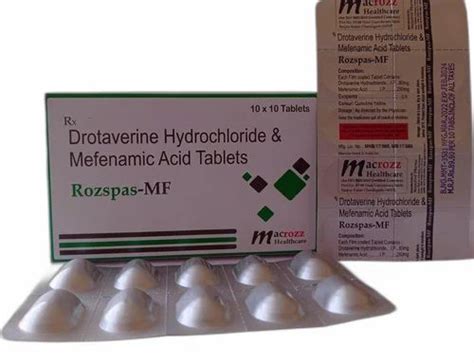 Drotaverine Hydrochloride Mefenamic Acid Maczova Healthcare At ₹ 899