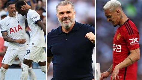 Epl 2023 Tottenham Vs Manchester United Highlights Ange Postecoglou