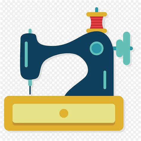 卡通缝纫机手绘简图png图片素材下载 图片编号qpoazbny 免抠素材网