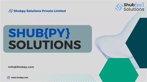 Ppt What Is Shubpy Solutions Pvt Ltd Really All About Powerpoint