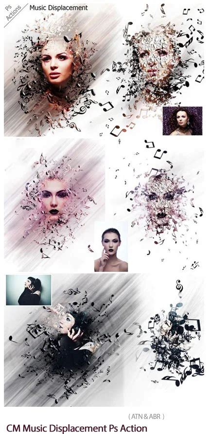 Music Displacement Ps Action Visualstorms Visualstorms