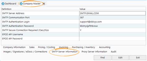 Set Up SMTP For Email Notifications
