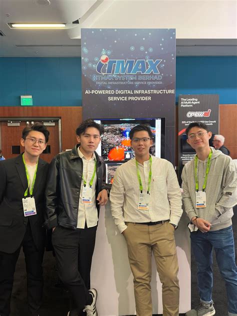Proud That Itmax Can Fly The Malaysian Flag At Such A Key Industrial Event In Nvidia Gtc 2025 In