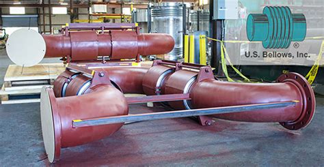 Super U Loop Expansion Joint Designed For A Chilled Water Line Us Bellows