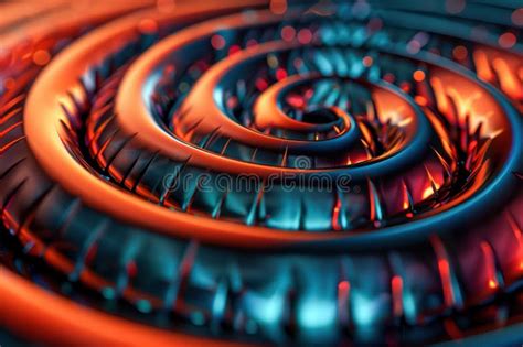 Abstract Spiral Art Circular Geometric Forms In Digital Art A Mesmerizing Visual Exploration Of