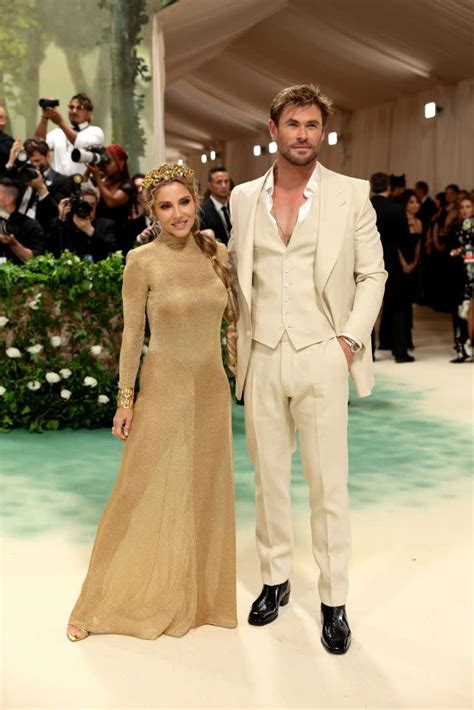 Chris Hemsworth And His Wife Elsa Pataky Are Among The First Stars To