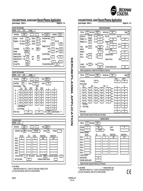 Cholinesterase Bsosr6x14 En Pdf