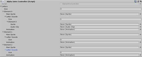 Unity C Object Array In Inspector Stack Overflow
