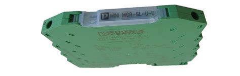 NEW PHOENIX CONTACT MCR SL U U ISOLATING AMPLIFIER MCRSLUU SB Industrial Supply Inc
