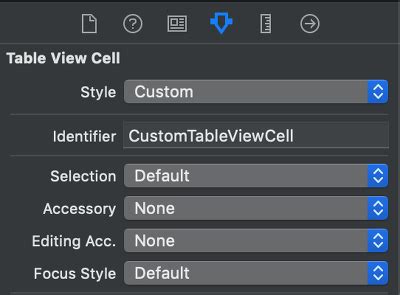 iOS TableView Storyboard로 구현하기 상어의 개발 블로그