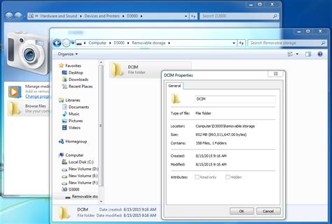 can t see dcim folder when my with camera plugged in microsoft community