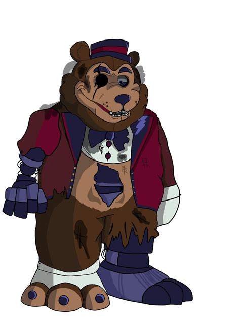 Fnaf 2 Withered Animatronics R Fnafredesigns