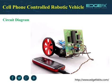 Cell Phone Controlled Robotic Vehicle Ppt