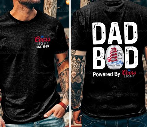 Custom Dad Bod Powered Shirt