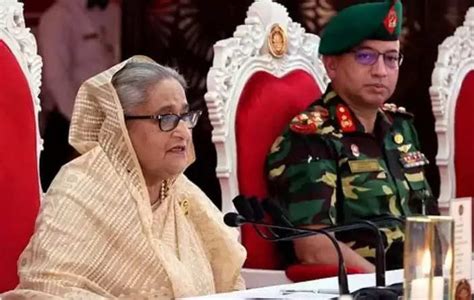 ஷேக் ஹசீனா விசா காலத்தை நீட்டித்த இந்தியா அதிருப்தி தெரிவித்த வங்கதேச அரசு