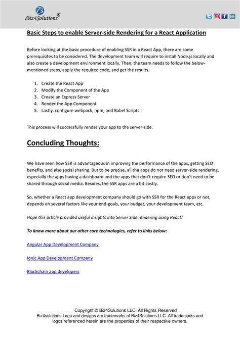 Ppt How To Render Your React App On The Server Side To Improve App Performance Powerpoint