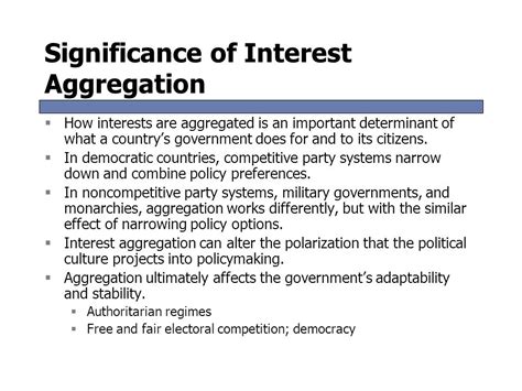Interest Aggregation And Political Parties Ppt Video Online Download
