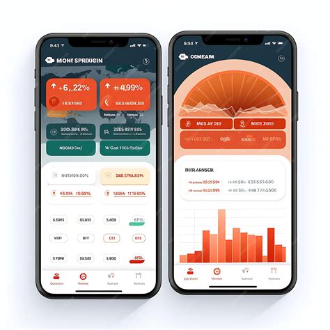 Premium Ai Image Mobile App Layout Design Of Investment Comparison Tool Comparative And