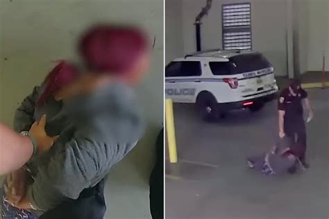 tampa police officer fired after dragging a woman across concrete floor