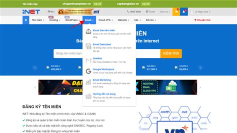 Helpdesk iNET Trang hỗ trợ dịch vụ của iNET