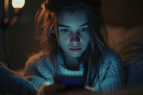 Premium Photo Young Woman Using Smart Phone Social Media Concept