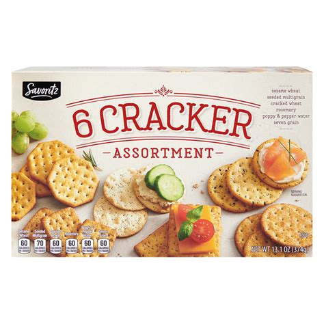 Aldi Savoritz Six Cracker Assortment Same Day Delivery Or Pickup