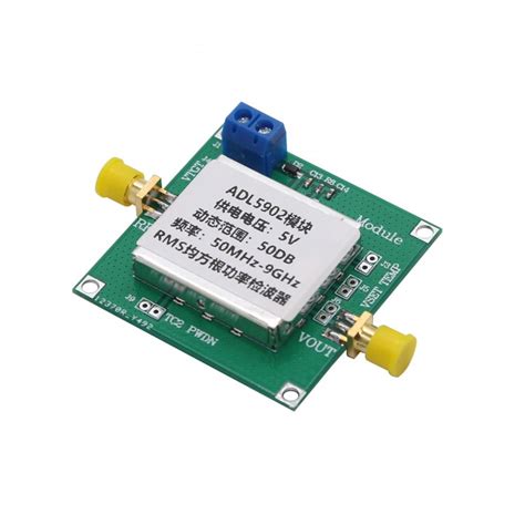 Adl5902 Module 50mhz 9ghz Rms Rf Power Detector Meter 65db Trupwr
