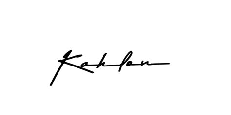 89 Kahlon Name Signature Style Ideas Special Esignature