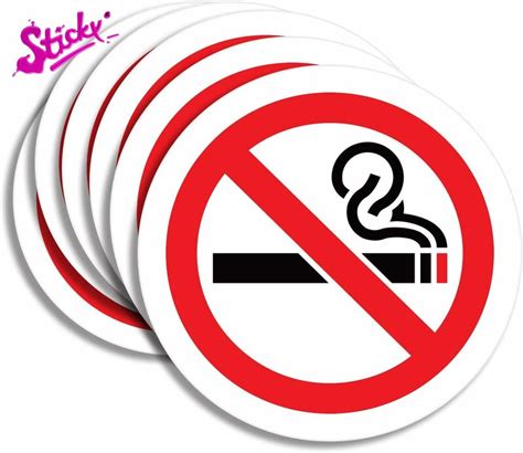 집 가정 및 비즈니스 실내 및 실외 방수 및 선 스크린 Pvc 자동차 스티커 금연 사인 스티커 외관 액세서리