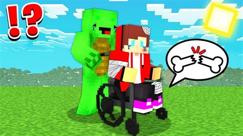 JJ And Mikey Broke His Body And Got In Hospital In Minecraft Maizen YouTube