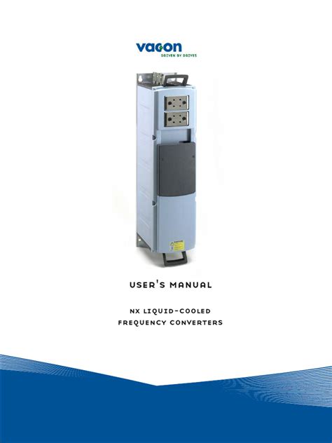Vacon Nx Liquid Cooled Users Guide Pdf Electromagnetic Compatibility Capacitor