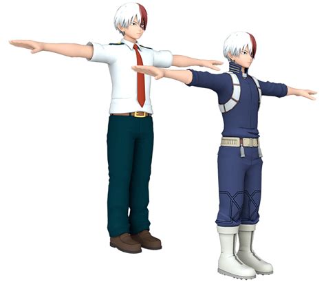 Shoto Todoroki 3d Model By Allanromanreyes On Thangs